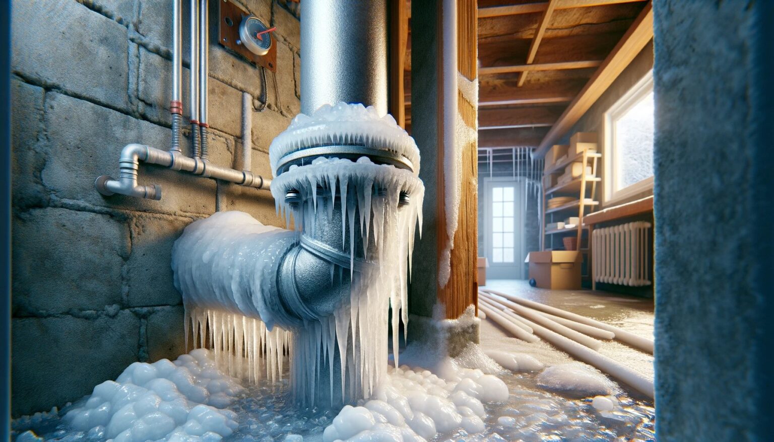 What To Do When A Frozen Pipe Bursts | Roto-Rooter